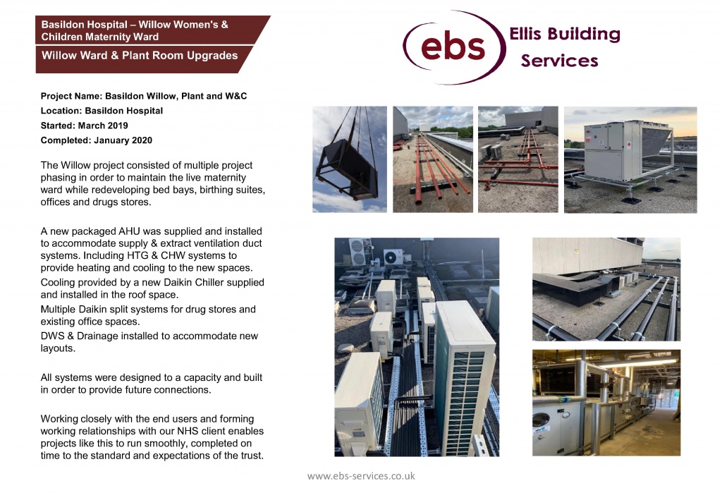 Basildon Hospital - Women's & Children Maternity Ward - EBS